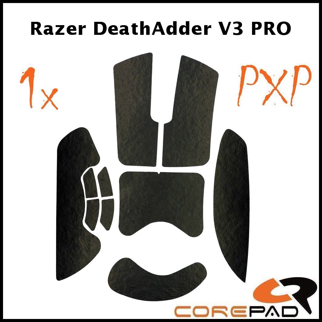 Corepad PXP Grips for Razer Deathadder V3 Pro - Lethal Gaming Gear