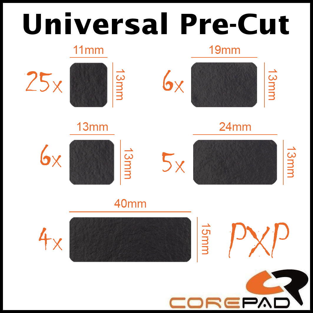 Corepad PXP Grips Universal Pre-Cut - Lethal Gaming Gear