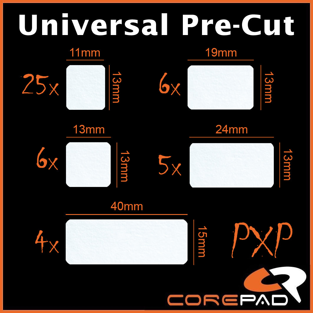 Corepad PXP Grips Universal Pre-Cut - Lethal Gaming Gear