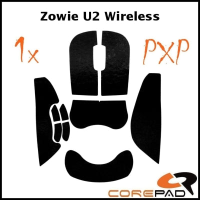 Corepad PXP Grips for Zowie U2 Wireless - Lethal Gaming Gear
