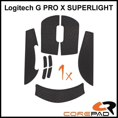 Corepad Grips for Logitech G PRO X SUPERLIGHT 1 / 2 - Lethal Gaming Gear