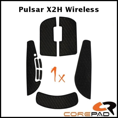 Corepad Grips for Pulsar X2H Wireless - Lethal Gaming Gear
