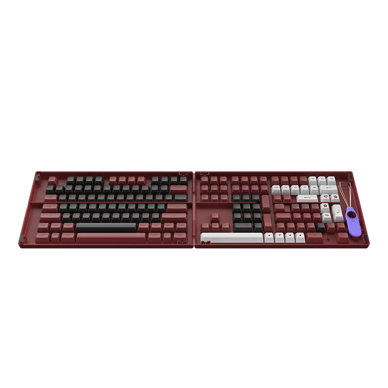 Akko Red Fuji Keycap Set (161-Key) - Lethal Gaming Gear