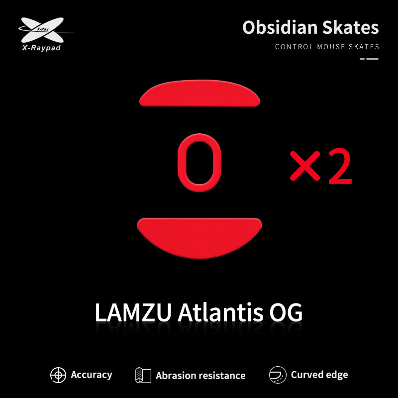 Obsidian Control Skates - LAMZU Atlantis-OG – Lethal Gaming Gear