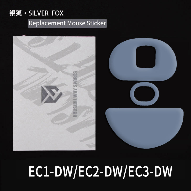 Silver Fox Mouse Skates for Zowie FK2-DW - Lethal Gaming Gear