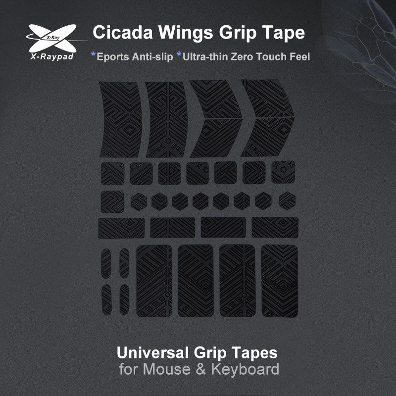 Xraypad Cicada 1.0 Gaming Mouse Grip Tape - Lethal Gaming Gear