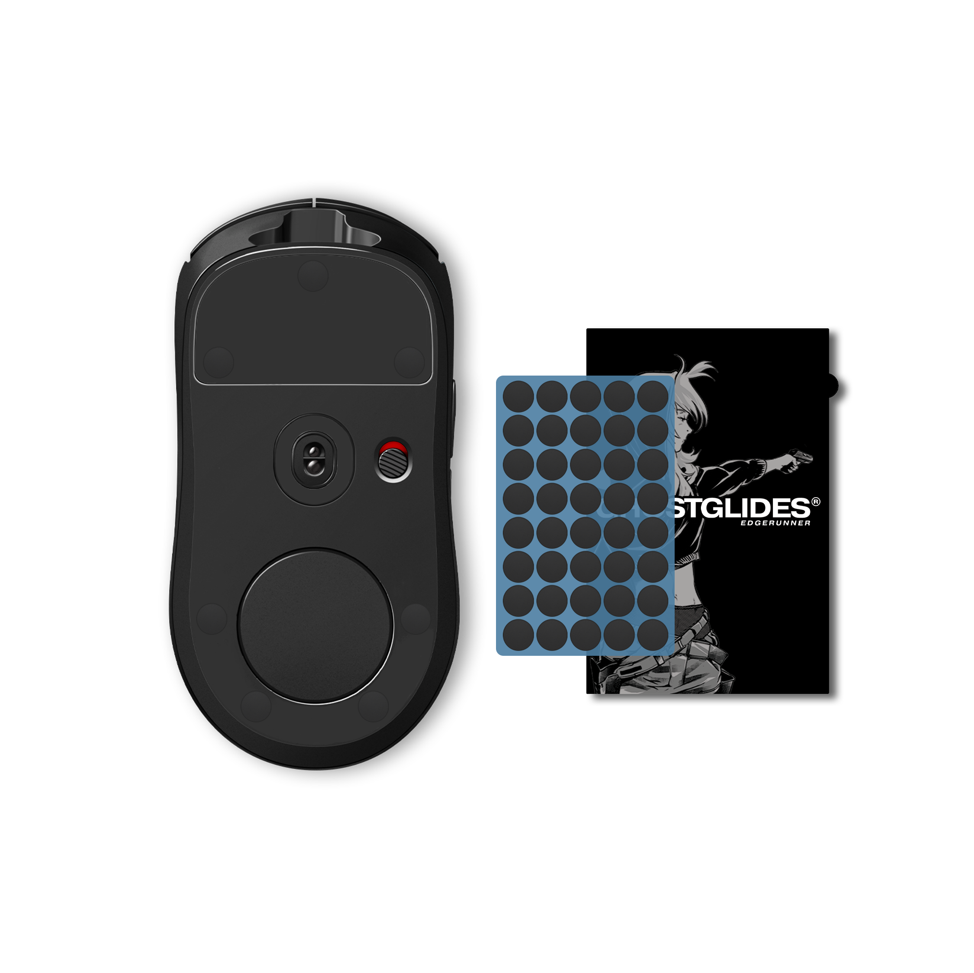 Dots and Donuts Mouse Skates - Lethal Gaming Gear