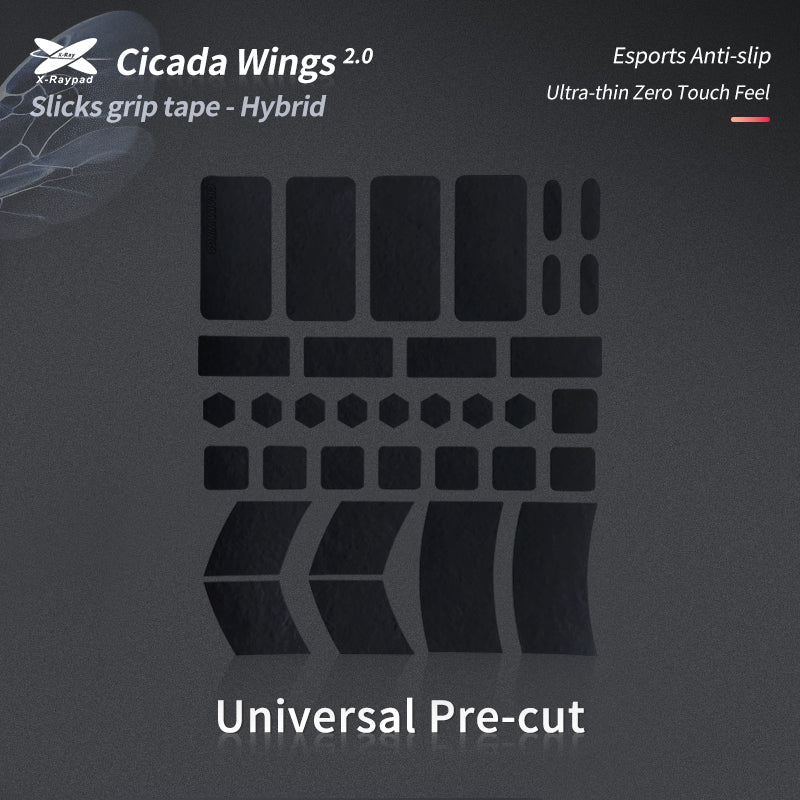 Cicada Wings 2.0 Grips Universal Pre-Cut - Lethal Gaming Gear