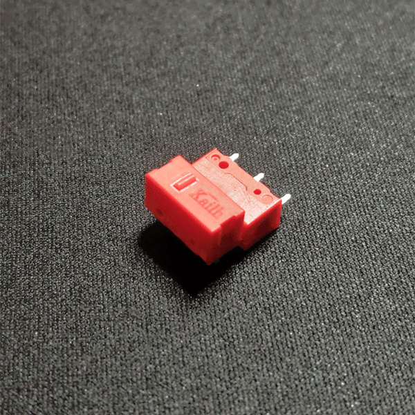 Kailh GM 4.0 Red 60M Micro Switch (2 pcs) - Lethal Gaming Gear