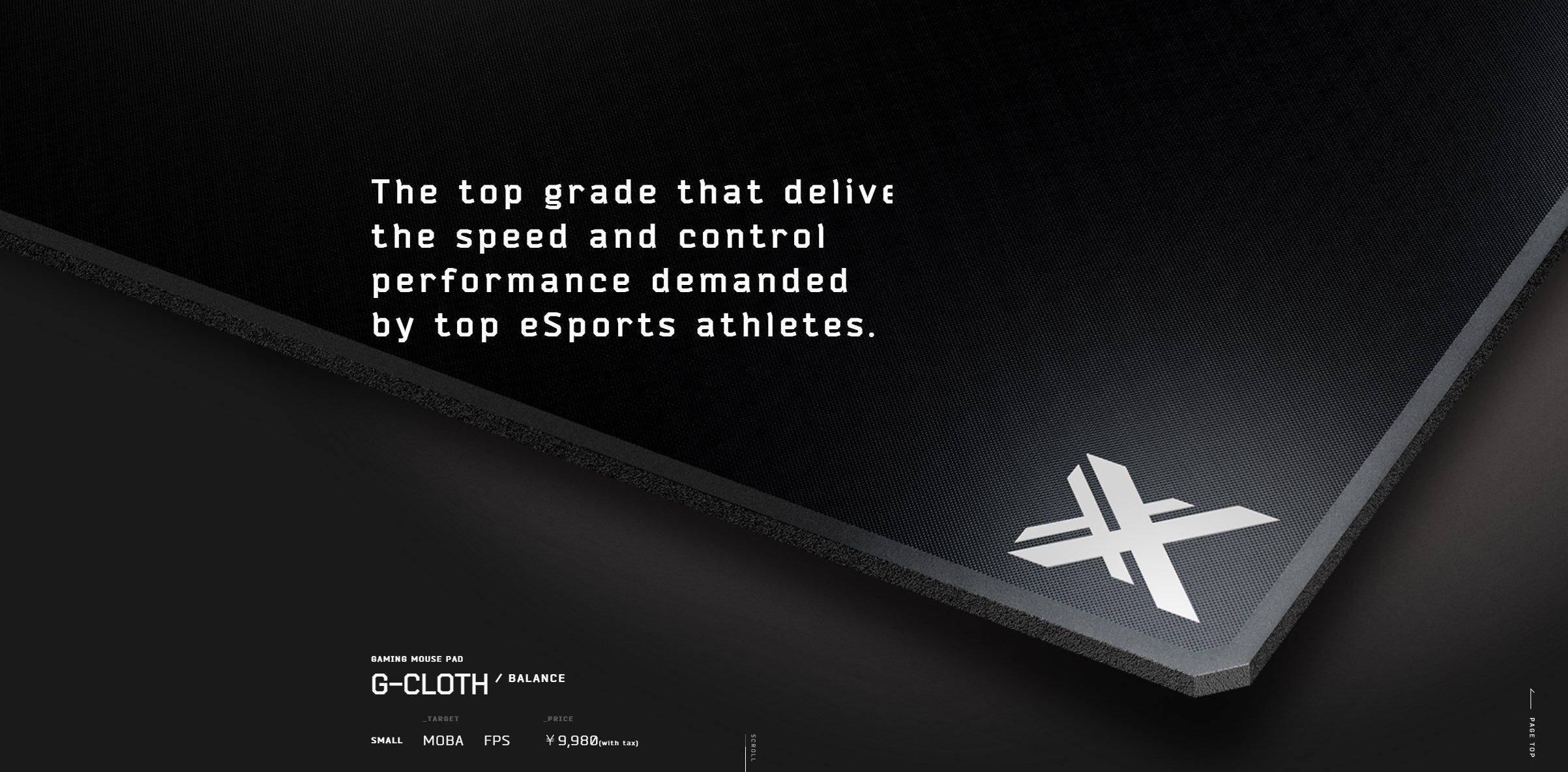 XTEN G-Cloth / Balance Small Mousepad - Lethal Gaming Gear